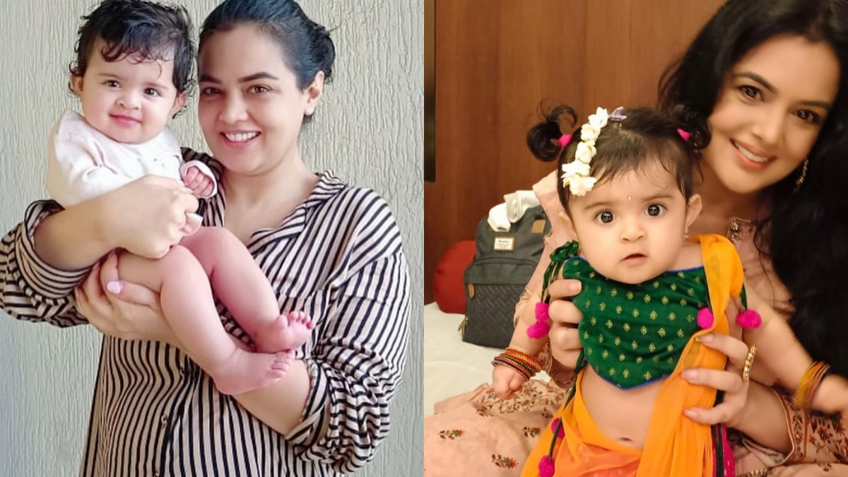 Aditya Narayan Celebrates His Daughter Tvisha's 6 Months Birthday ...