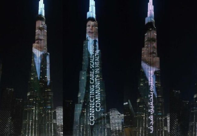 Shah Rukh Khan Appears On World's Tallest Building Burj Khalifa To Hail ... Shah Rukh Khan Appears On World's Tallest Building Burj Khalifa To Hail ...