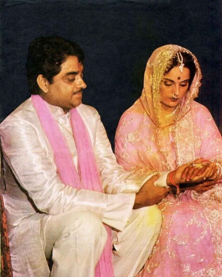 The Love Triangle of Shatrughan Sinha, Reena Roy and Poonam Sinha That ...